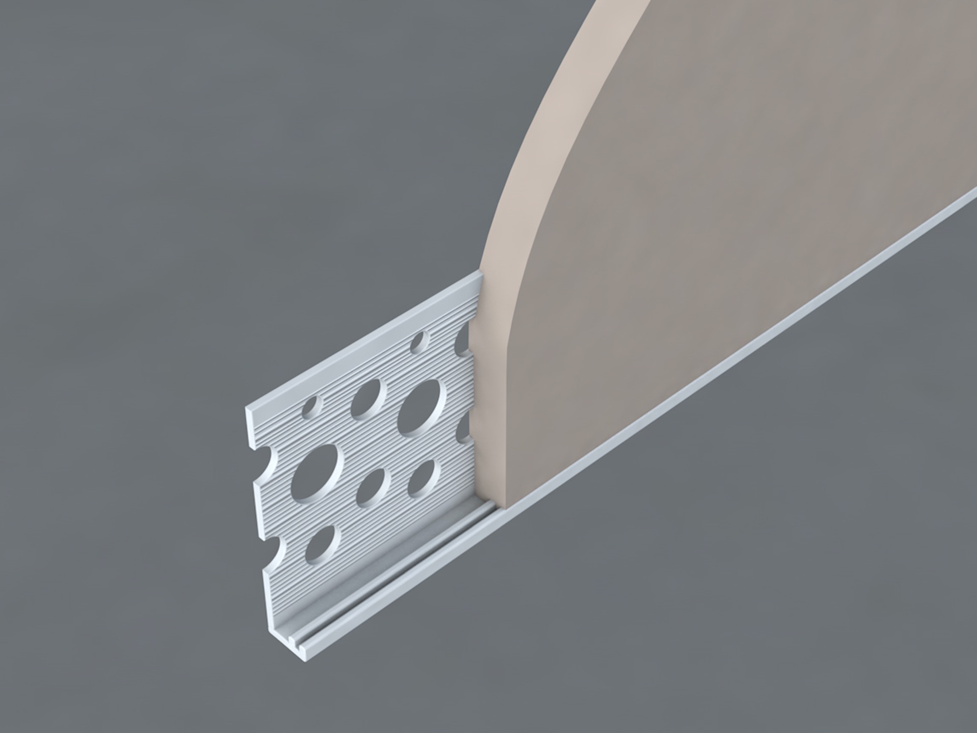 TLPSB PVC-u Plaster Stop Bead (PPS) - Vista Scotland